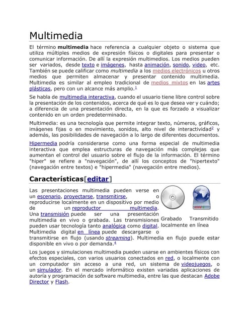 Las etapas de un proyecto multimedia | PDF