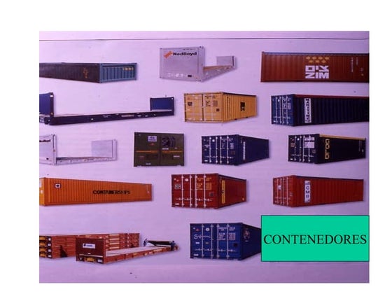 Tipos contenedores maritimos | PDF