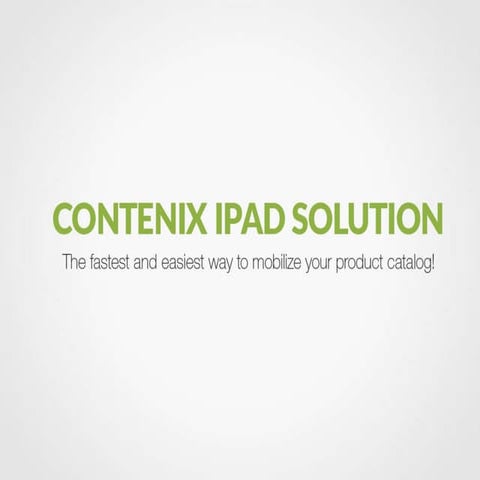 Contenix iPad | PPTX
