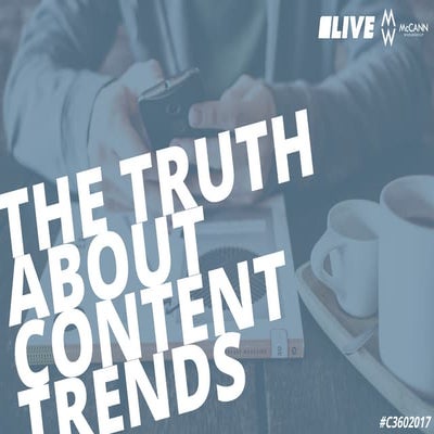 The Truth About Content Trends | PDF