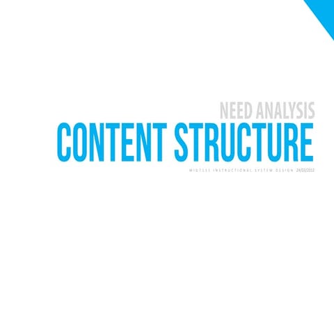 CONTENT STRUCTURE | PPT