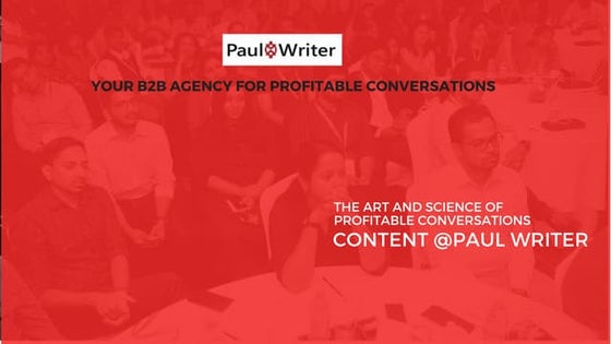 Jessie Paul, Ceo, paul writer - b2b marketing advisory at Paul writer