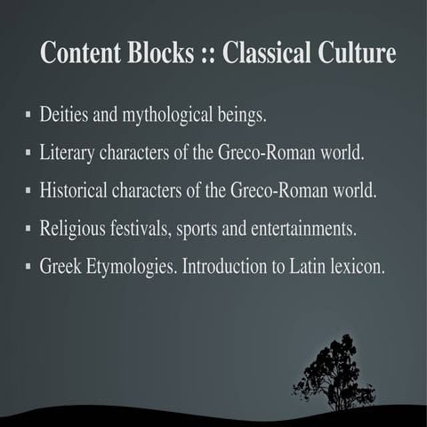 Classical Culture Content Blocks for 3eso | PDF