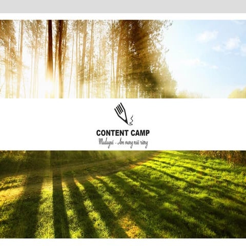 Content camp 02 agenda | PPT