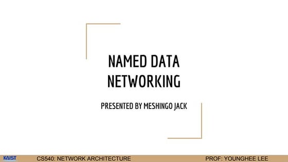 A Transport Layer and Socket API for (h)ICN: Design, Implementation and Performance Analysis | PPT