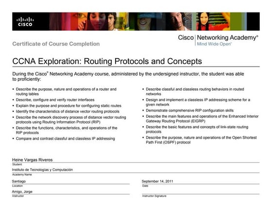 CCNA Certificate | PPT