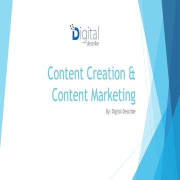 Content Creation PPT for educational purpose | PPT