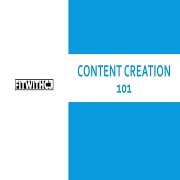 Top 7 at 7 Content Creation Slides | PPT
