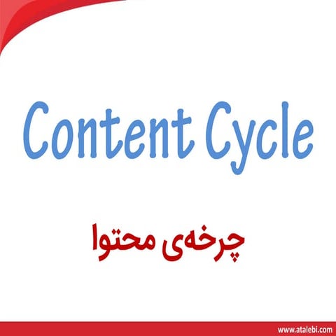 Content Cycle - چرخه محتوا | PDF