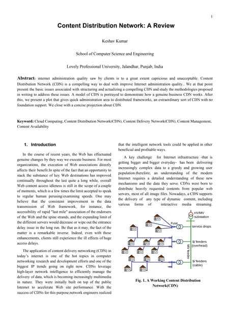 Content Delivery Networks (CDN) | PPTX | Web Hosting | Internet