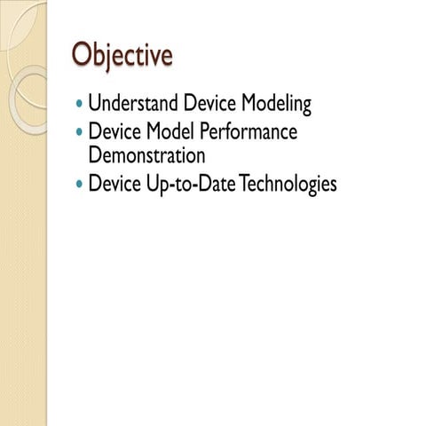 Understand Device Modeling | PDF