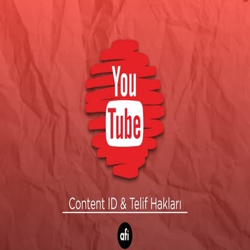YouTube Content ID & Telif Hakları | PDF