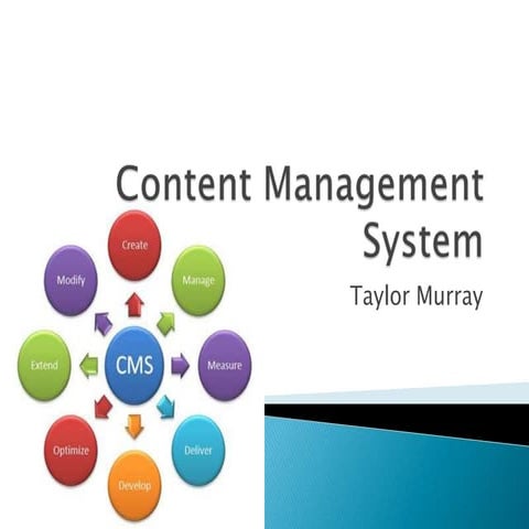 Content management system | PPTX