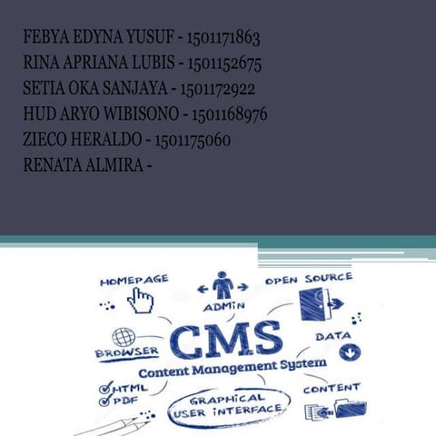 Content management system Drupal | PPTX