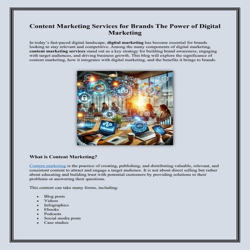 Drive Growth with Slicky Media's Innovative Digital Marketing | PDF