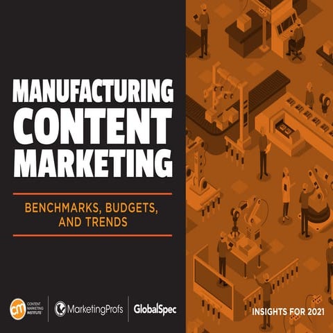 2021 Manufacturing Content Marketing | GlobalSpec | PPT