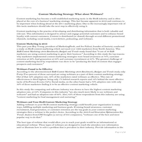 Content Marketing Strategy | PDF