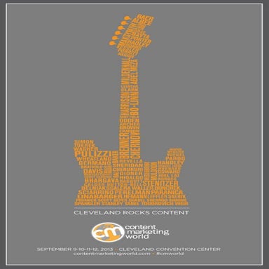 Content Marketing World - Cleveland Rocks Content - Speaker Concert ...
