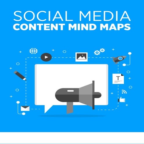 Social Media Content Mind Map Ideas for beginner | PDF