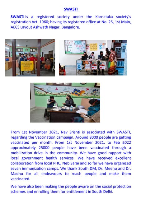 FCC Report of Shashtri Park | PDF