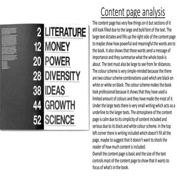 Content page analysis 2 | PPTX