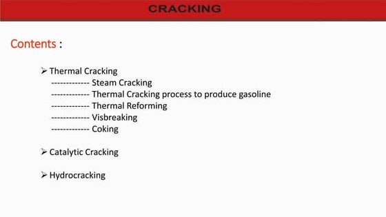 Naphtha cracking | PPTX | Chemistry | Science