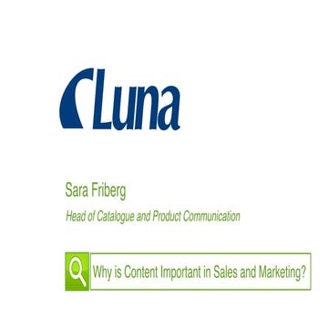 Luna corporatepresentation eng_2015 | PDF