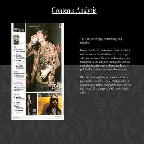 Contents analysis sam cook | PPT