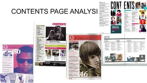 Music magazines - double page spreads | PPT