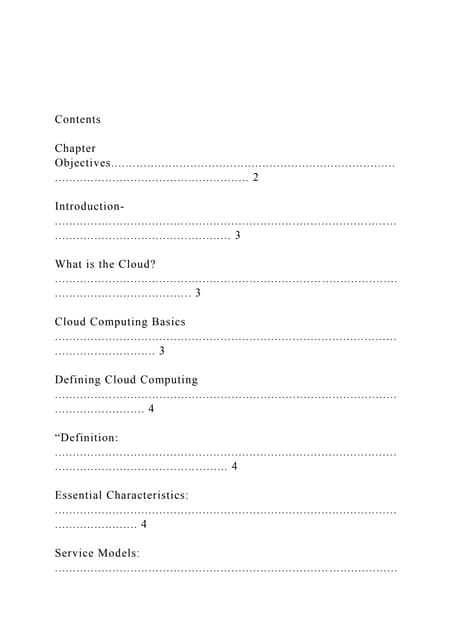 Characteristics of cloud computing | PPT