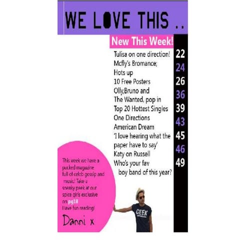 Contents draft | PPTX