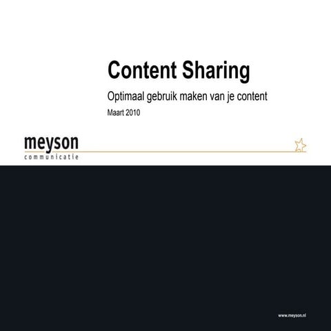 Content Sharing | PPT
