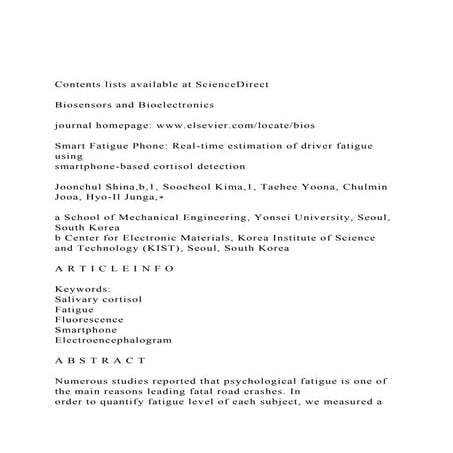 Contents lists available at ScienceDirectBiosensors and Bi.docx