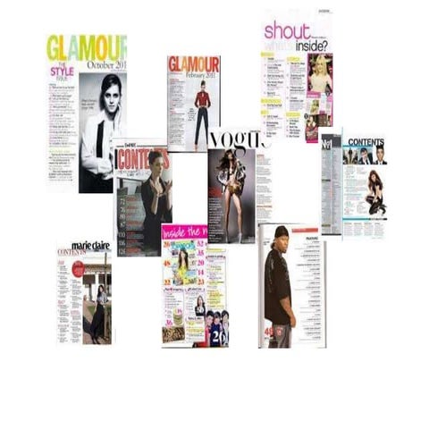 Double page spread flatplan