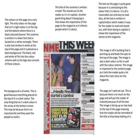 5 magazine double page spreads | PPTX