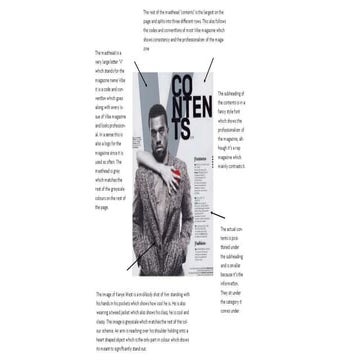 Contents page analysis | PPT