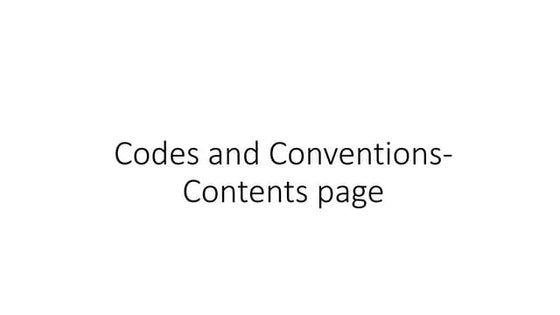 codes and conventions of music magazines | PPT