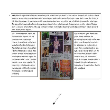 Contents Page Analysis | ODT