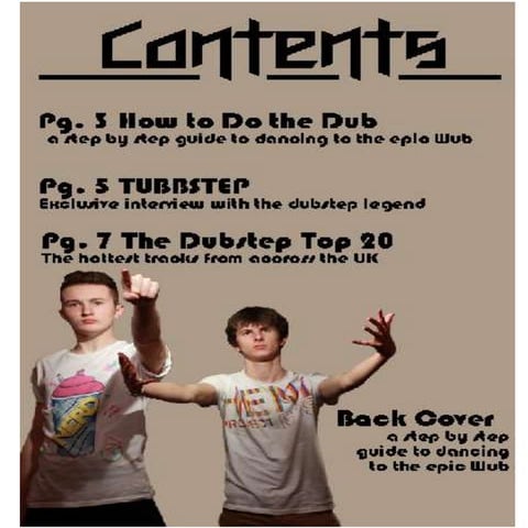 Contents Page Development Pptx