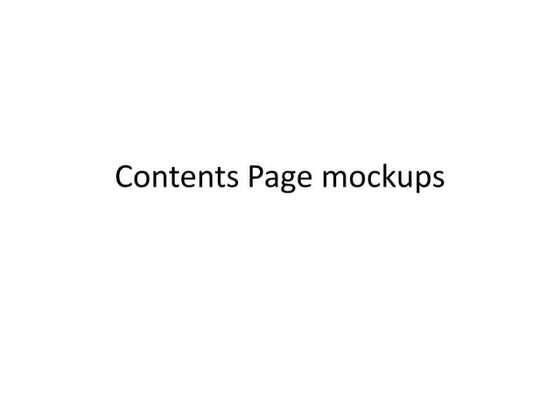 Content page | PPT