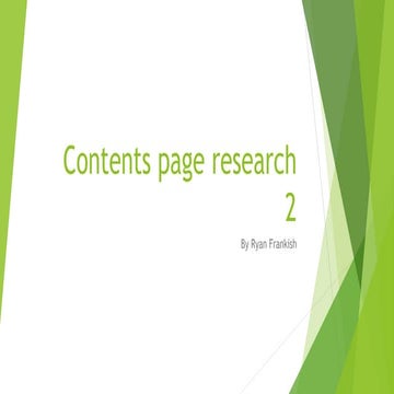 Masthead examples | PPTX