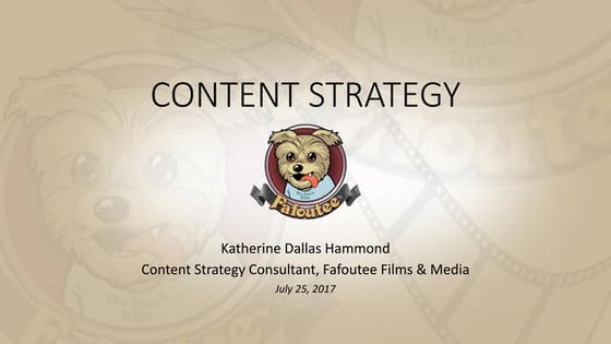 Next Level Event Content Strategy | PPT