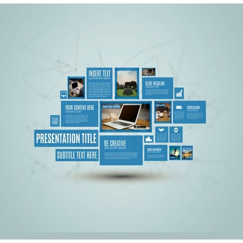 Content Wall - Presentation Template | PPT
