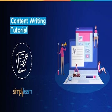 Content Writing Tutorial for Beginners | What Is Content Writing ...