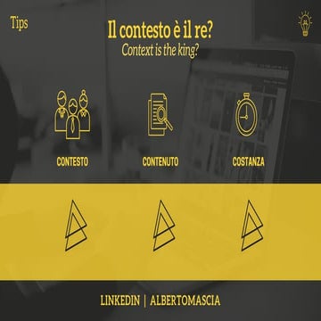 Le 3 'C' | Contesto, Contenuto e Costanza | PDF
