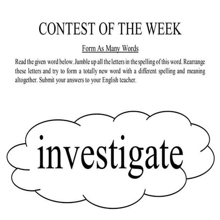 Contest of the week1 | DOCX