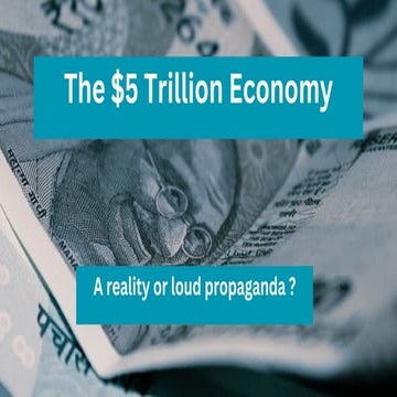 India a 5 trillion dollar economy .pdf