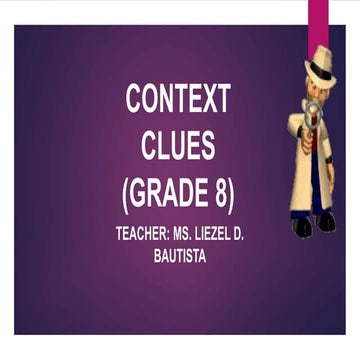 English - lessons - CONTEXT- CLUES.pptx