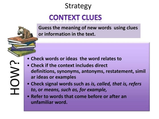 Using context clues | PPT
