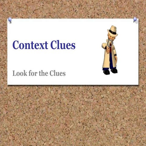 context clues.ppt